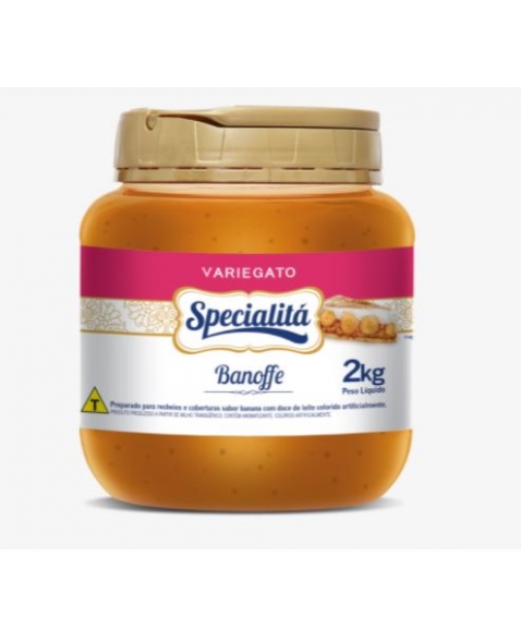 Variegato (Recheio) Banoffe 2kg - Duas Rodas